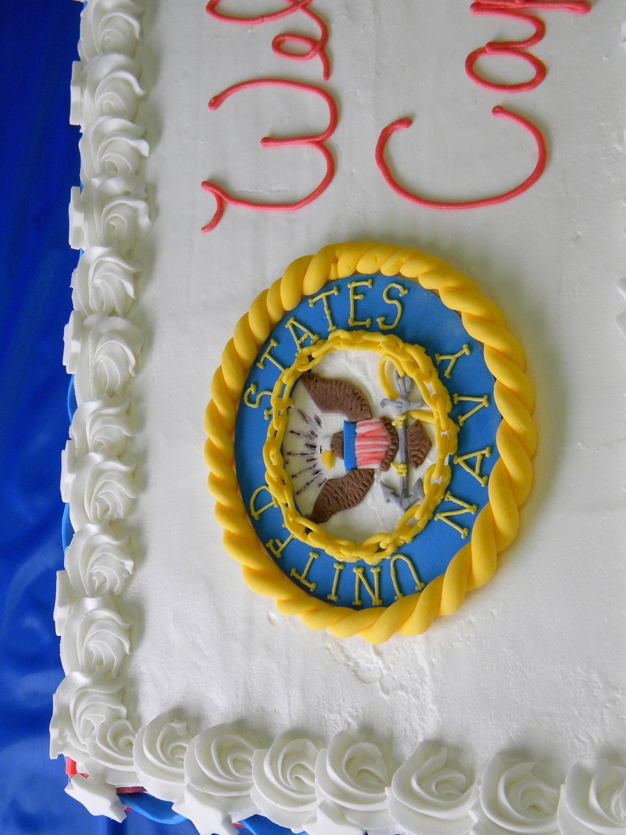 Patriotic Sheet Cake - CakeCentral.com