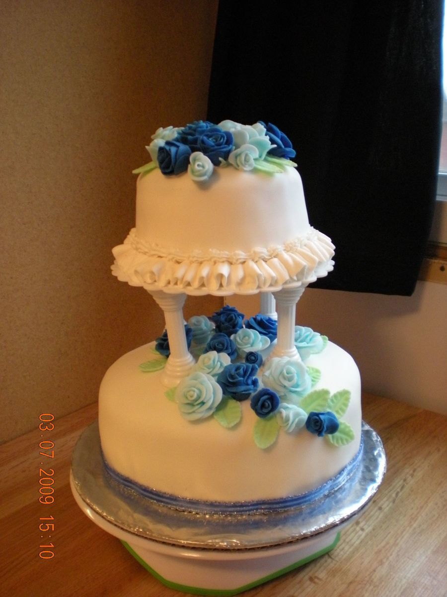 Wilton Course 3 Cake - CakeCentral.com