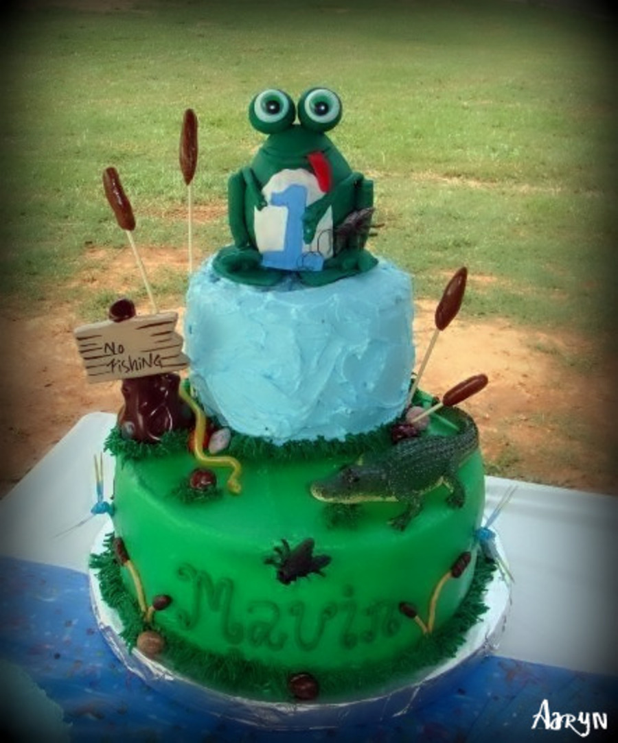 Swamp Cake - CakeCentral.com