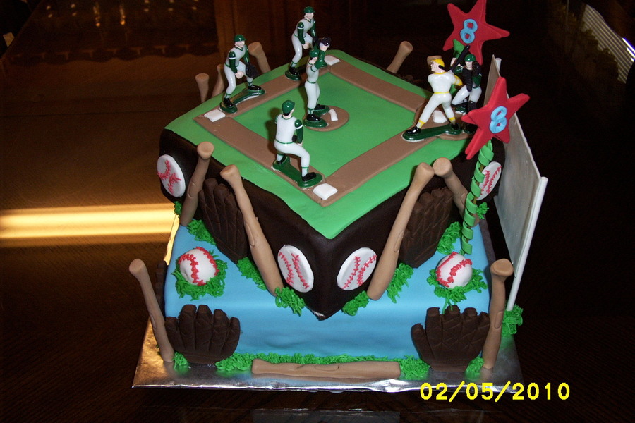 Baseball Cake - CakeCentral.com