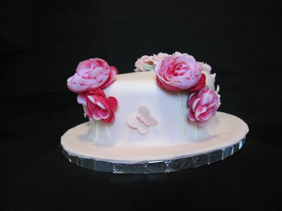Trial Wedding Cake - CakeCentral.com