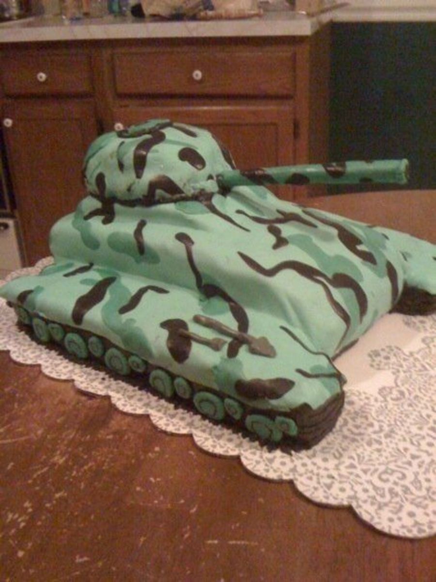 Tank Cake - CakeCentral.com