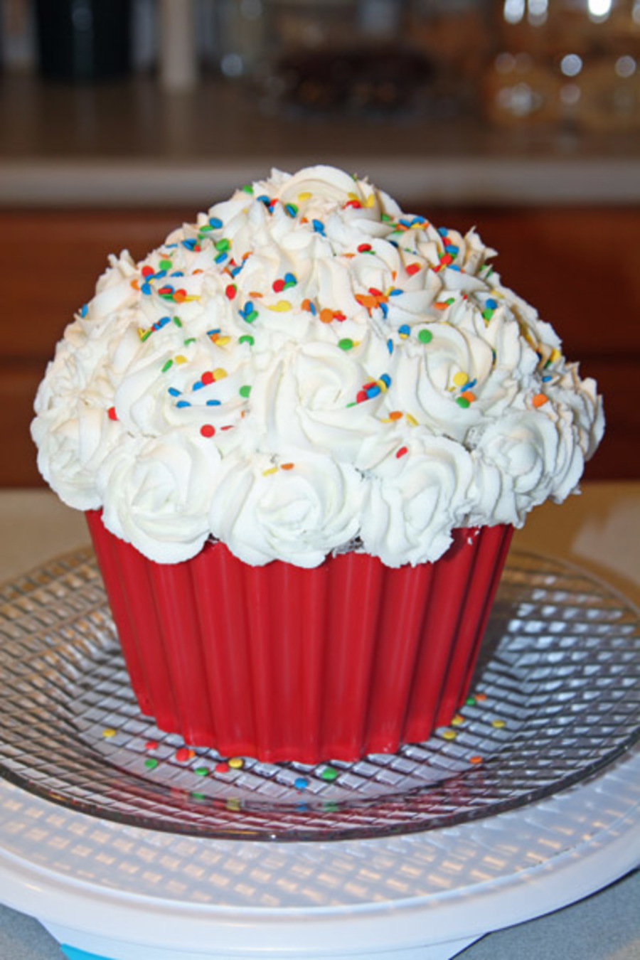 Giant Cupcake - CakeCentral.com