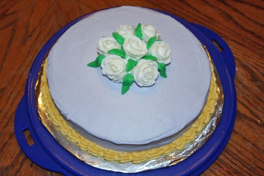 Wilton Course 1, Final Cake - CakeCentral.com