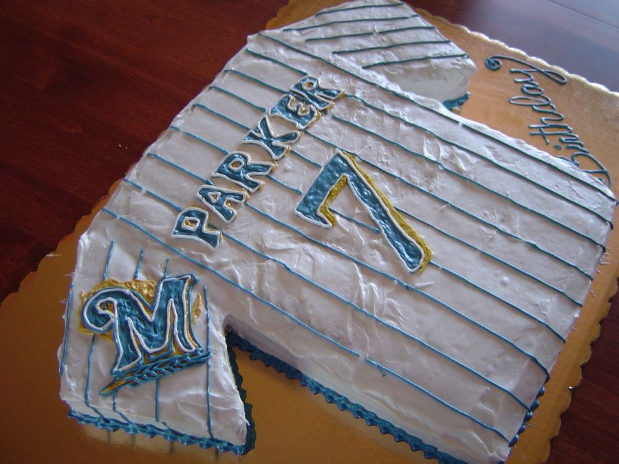 Milwaukee Brewer Birthday Cake - CakeCentral.com
