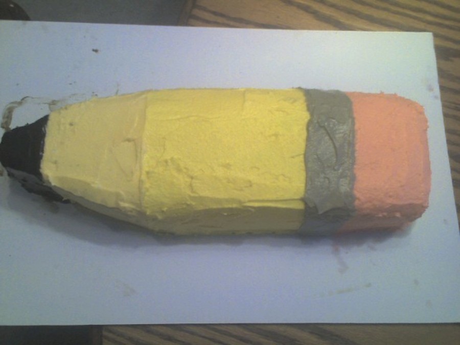 Pencil Cake - CakeCentral.com