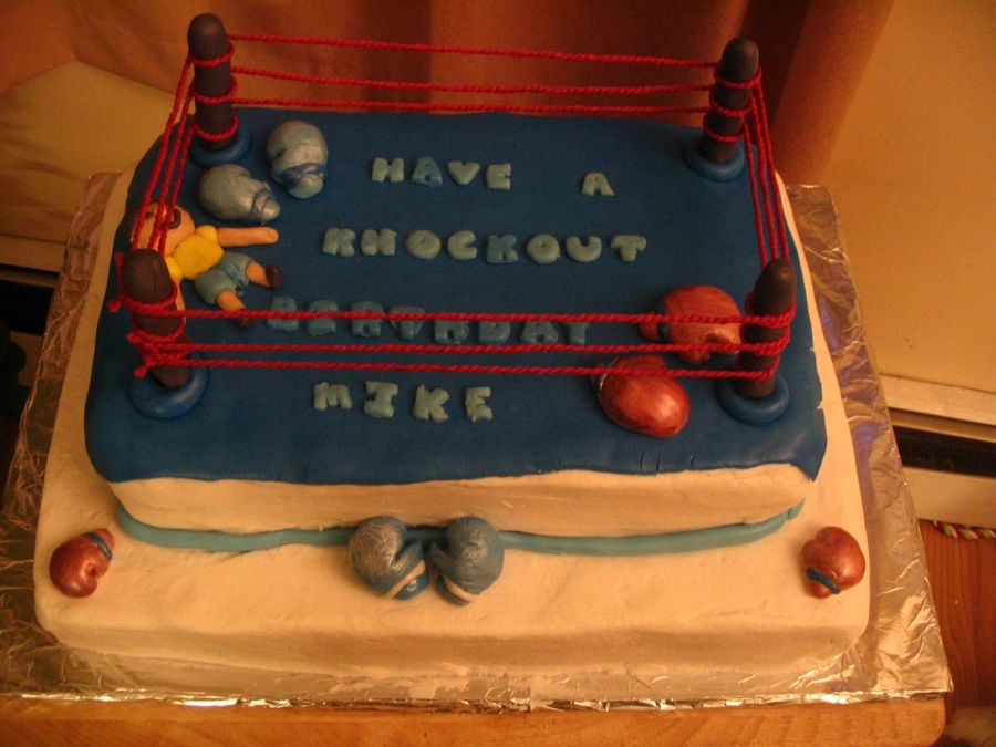 Boxing Ring - CakeCentral.com