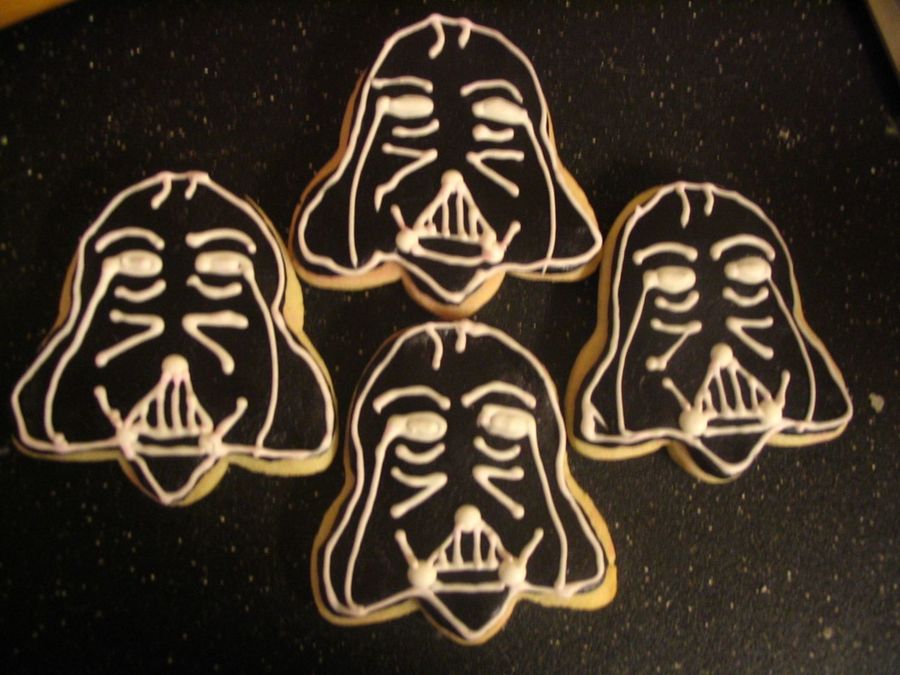 Darth Vader Cookie Favors - CakeCentral.com