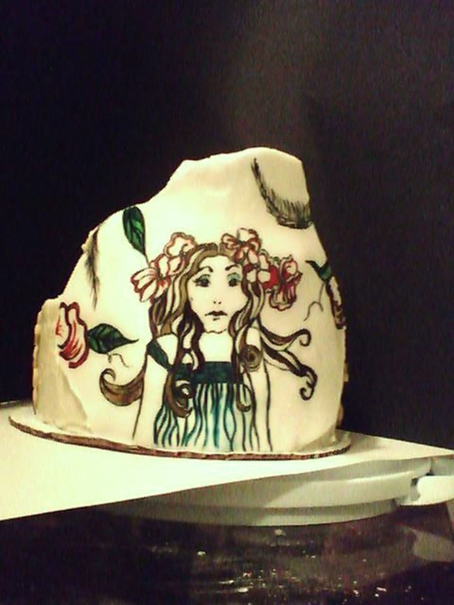 My Boho Birthday Cake - CakeCentral.com