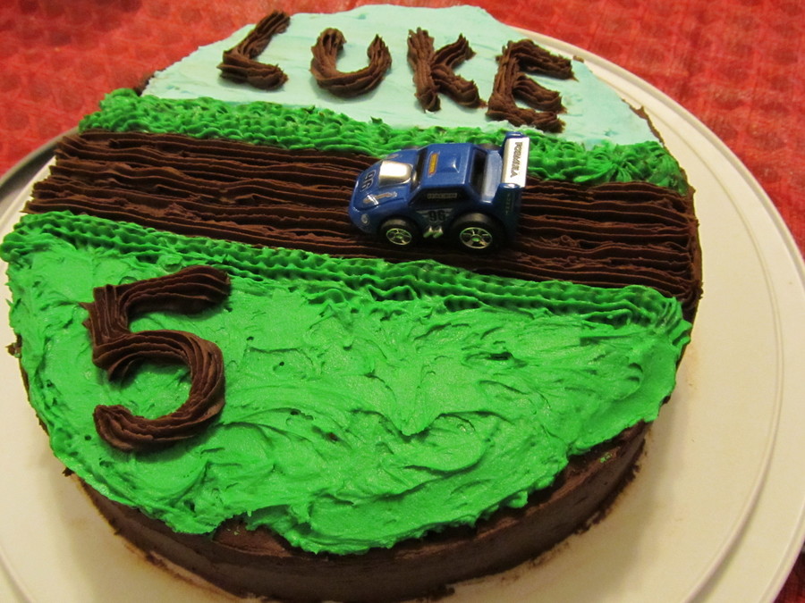 Simple Race Car Cake! - CakeCentral.com