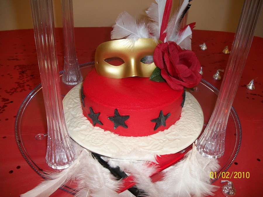 Phantom Of The Opera Cake - CakeCentral.com