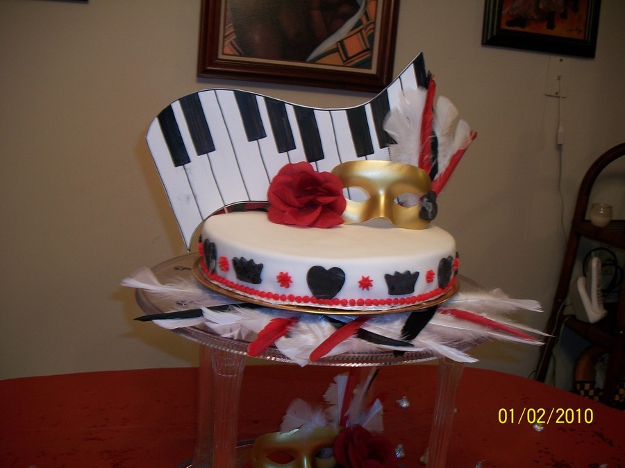 Phantom Of The Opera Cake - CakeCentral.com