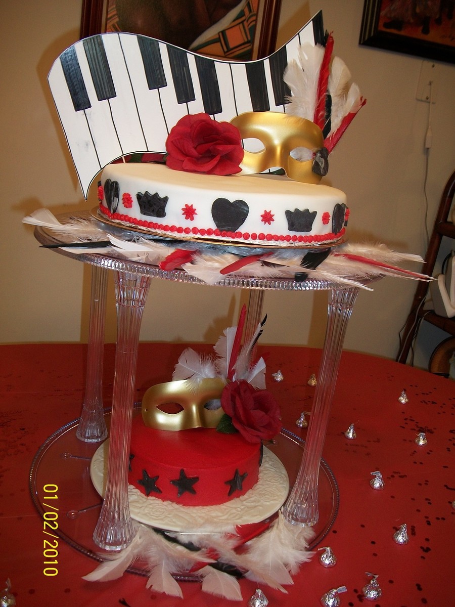 Phantom Of The Opera Cake - CakeCentral.com