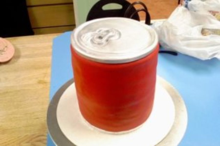 Coca Cola Can Cake - CakeCentral.com