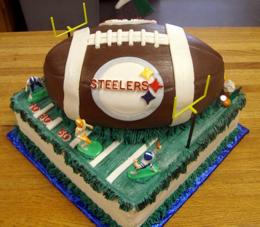 Steelers Birthday Cake - CakeCentral.com