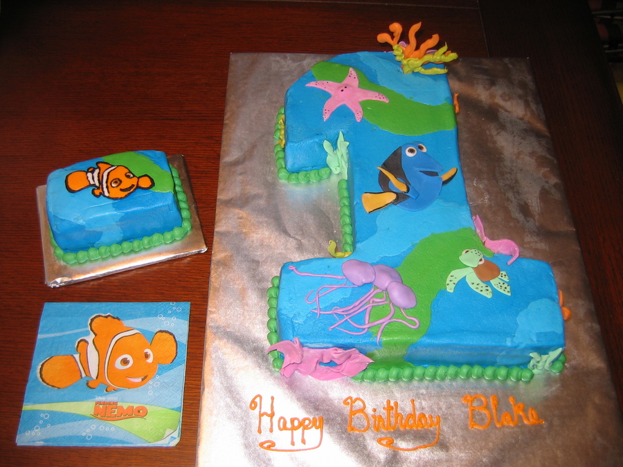 Finding Nemo 1St Birthday - CakeCentral.com