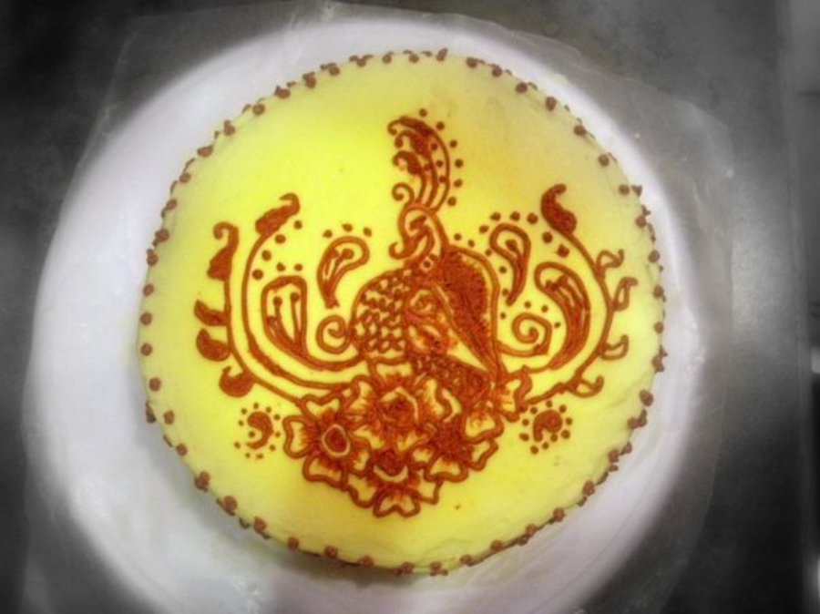 Henna Cake - CakeCentral.com