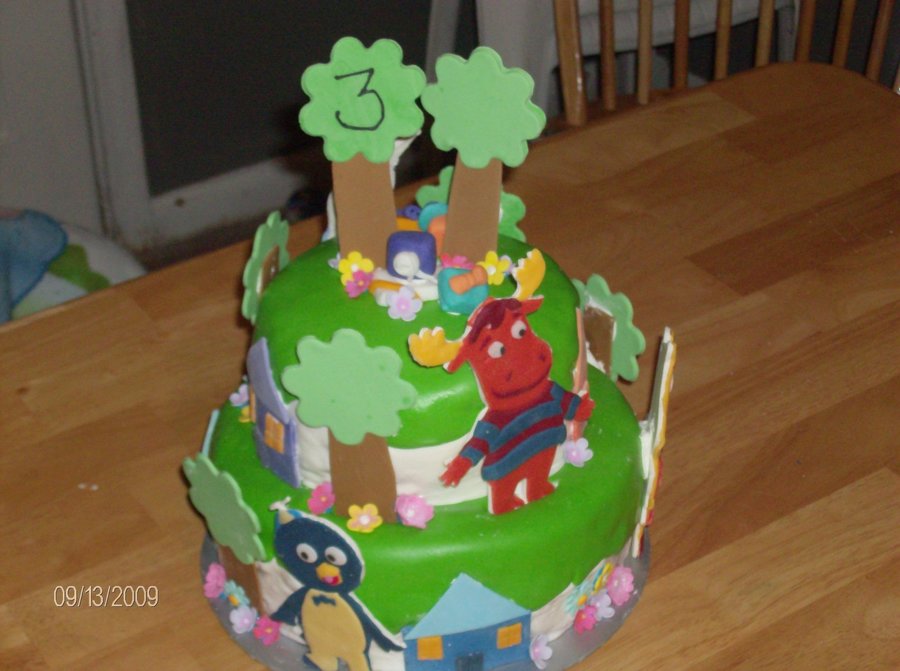 Backyardigans Birthday Cake - CakeCentral.com