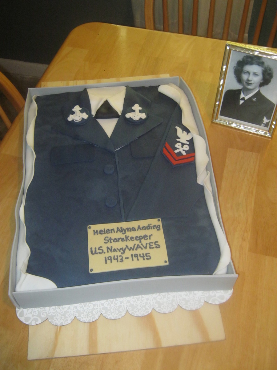 Navy Waves, Wwii Uniform - CakeCentral.com