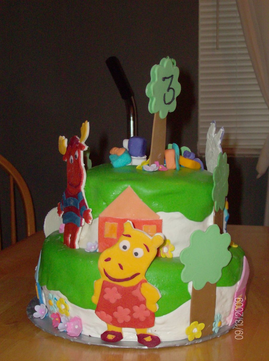 Backyardigans Birthday Cake - CakeCentral.com