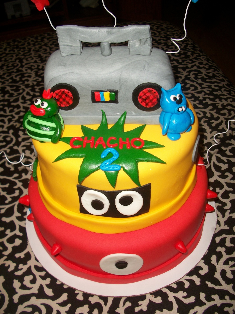 Yo Gabba Gabba Cake - CakeCentral.com