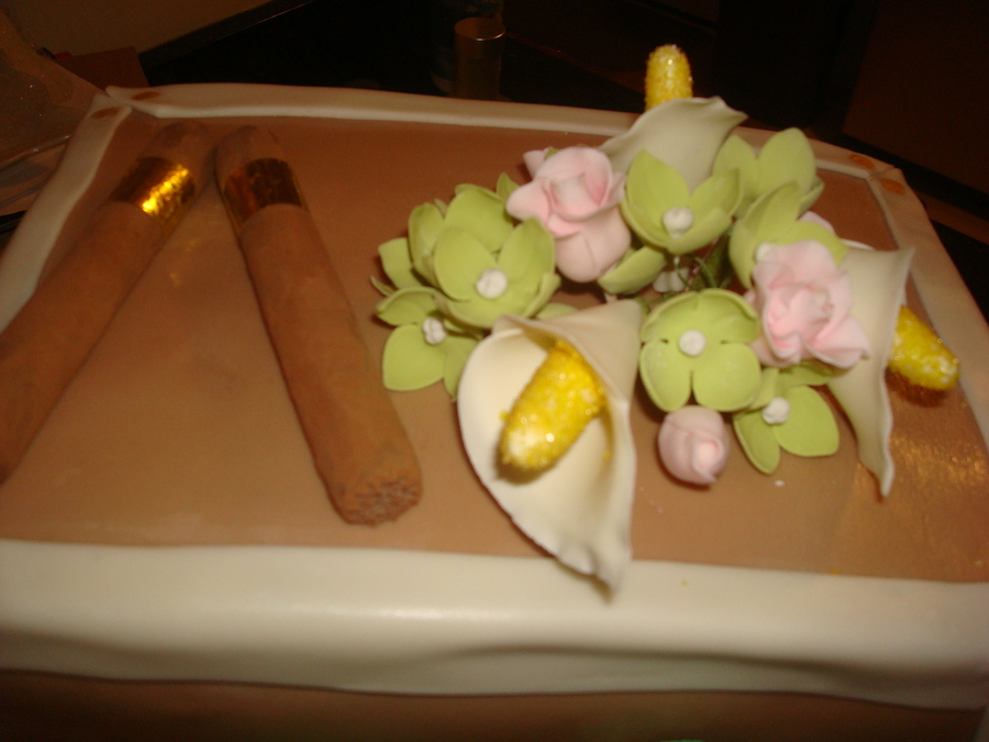 Cuban Theme Cake - Luggage Cake - CakeCentral.com