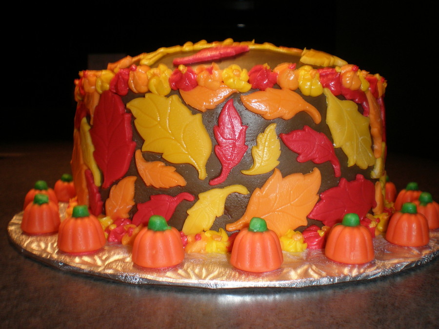 Autumn Themed Birthday - CakeCentral.com
