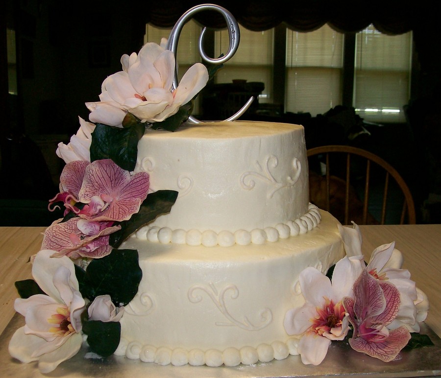 The "c" Wedding - CakeCentral.com