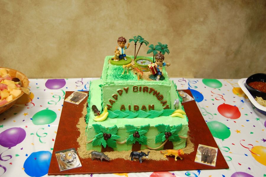 "go Diego" Birthday Cake - CakeCentral.com