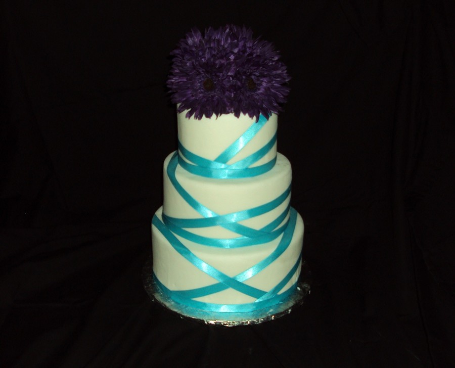 Blue Ribbon Cake! - CakeCentral.com