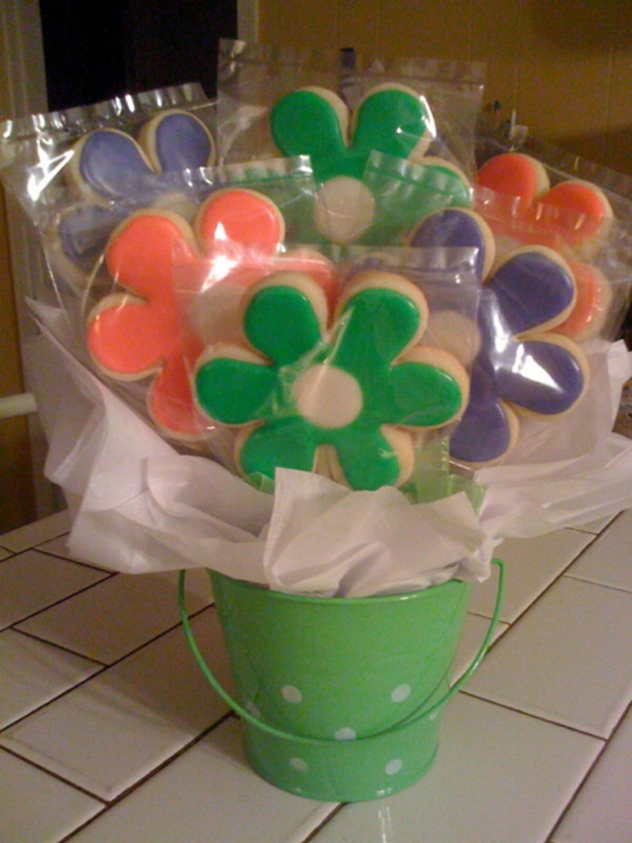 First Cookie Bouquet - CakeCentral.com