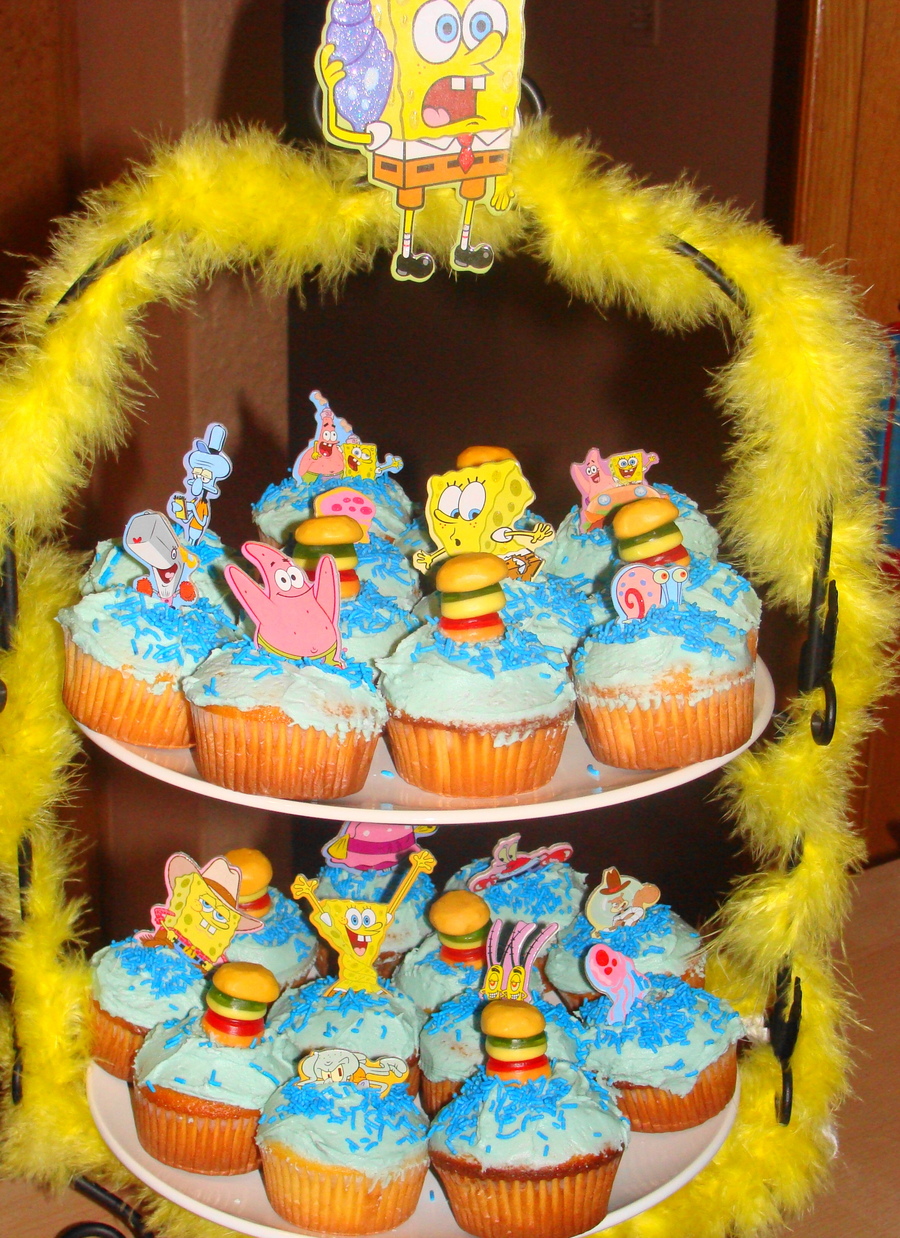 Spongebob Cupcakes - CakeCentral.com