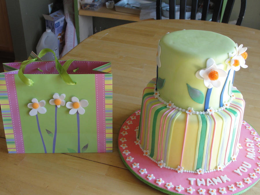 Thank You Cake - CakeCentral.com