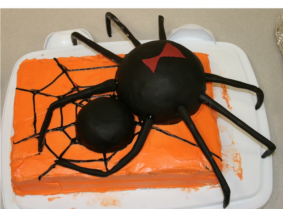 Black Widow Spider - CakeCentral.com