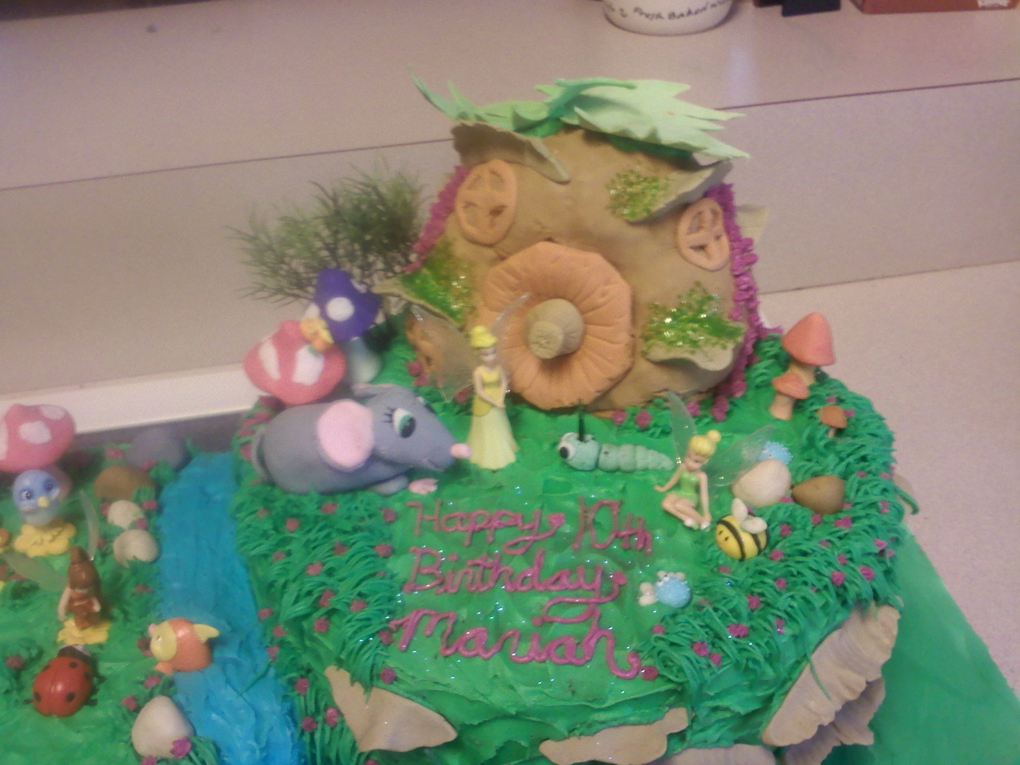 Pixie Hollow - CakeCentral.com