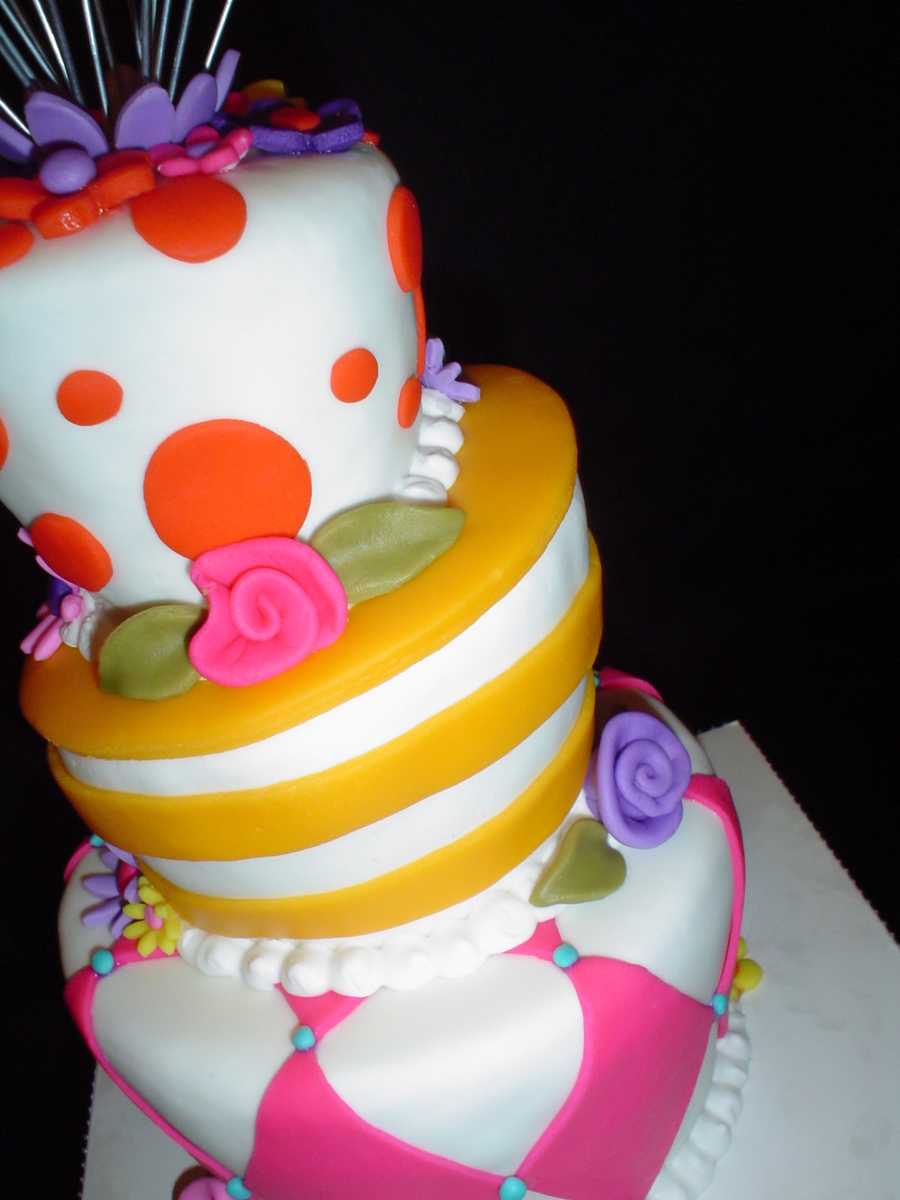 Mini Mad Hatter Birthday Cake - CakeCentral.com
