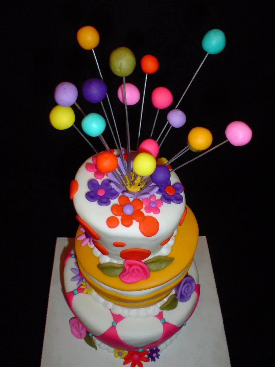 Mini Mad Hatter Birthday Cake - CakeCentral.com
