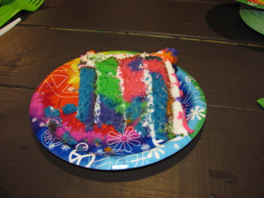Hippie Birthday Cake - CakeCentral.com