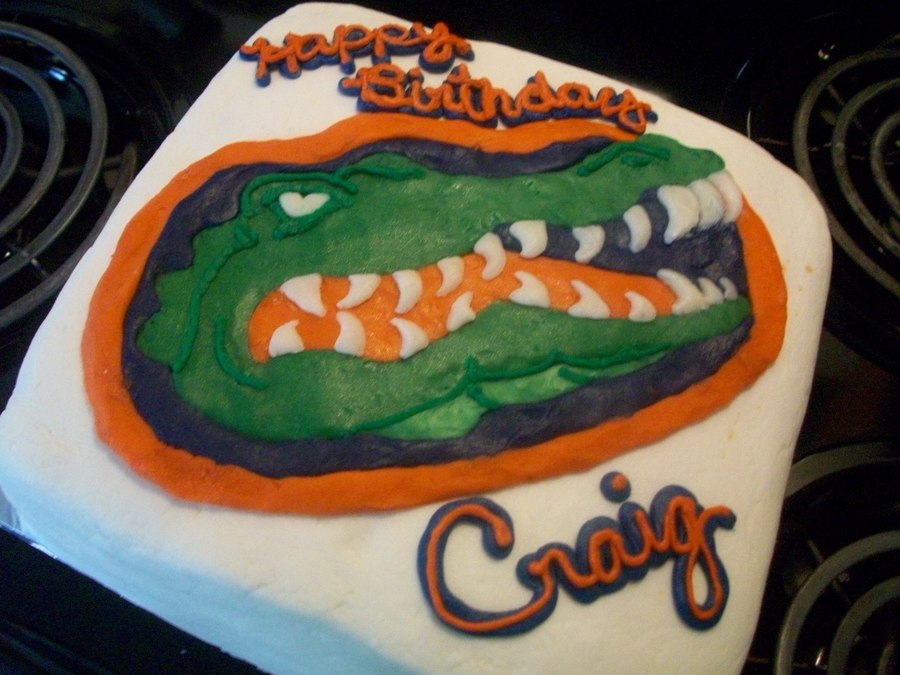 Florida Gator - CakeCentral.com