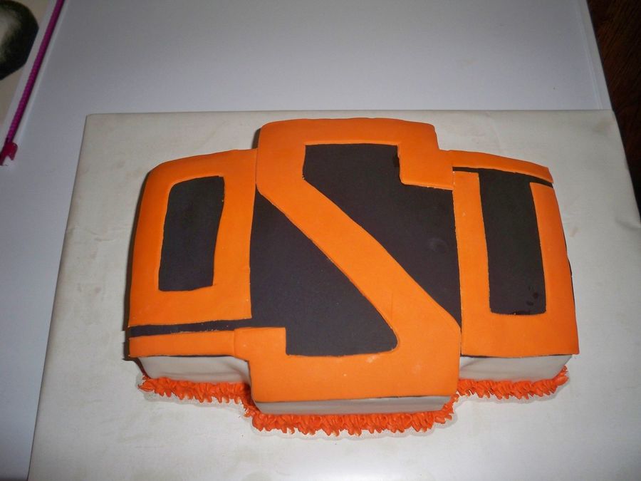 Oklahoma State Cake - CakeCentral.com