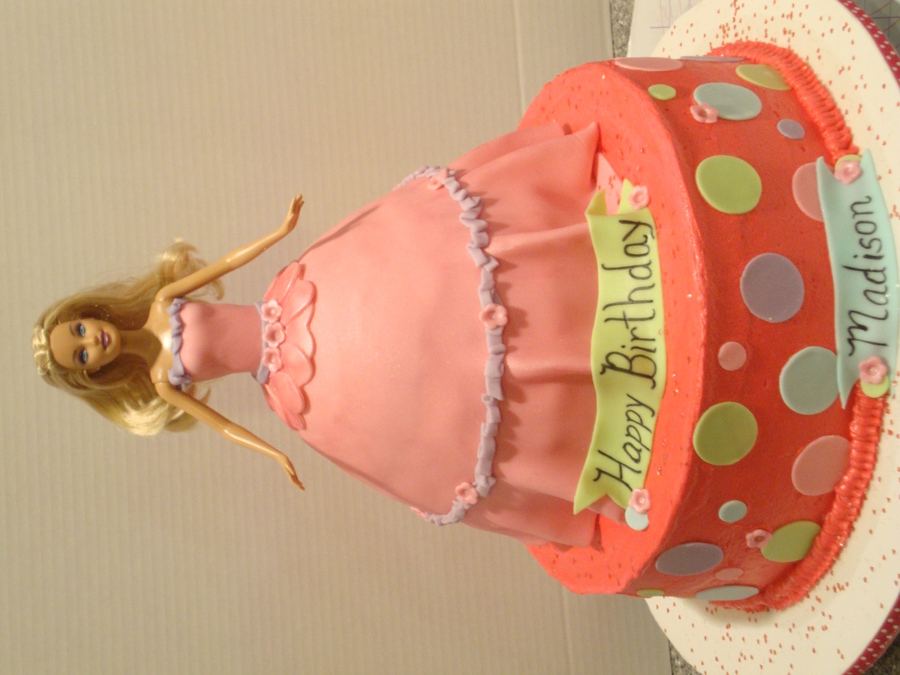 Barbie Doll Cake - CakeCentral.com