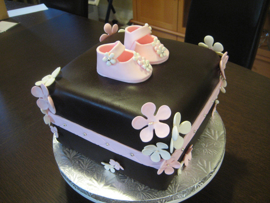 Baby Girl Cake - CakeCentral.com