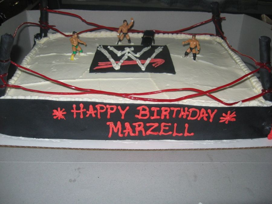 Wwf Cake - CakeCentral.com