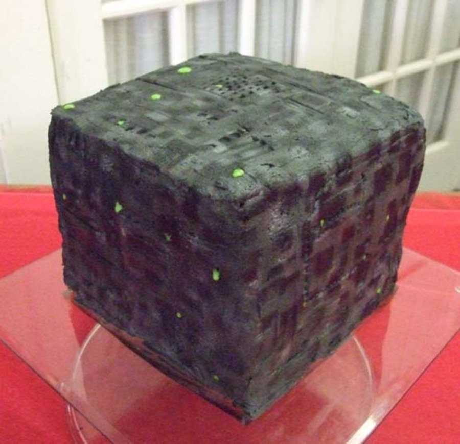 Resistance Is Futile - Borg Cube - CakeCentral.com