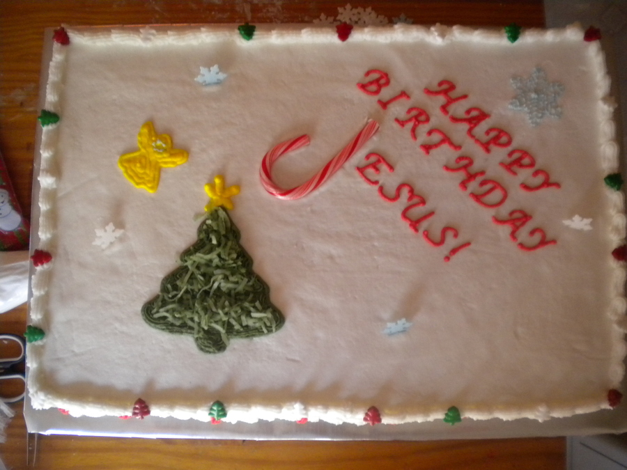 Happy Birthday Jesus - CakeCentral.com