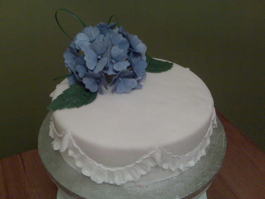 Hydrangea Cake - CakeCentral.com