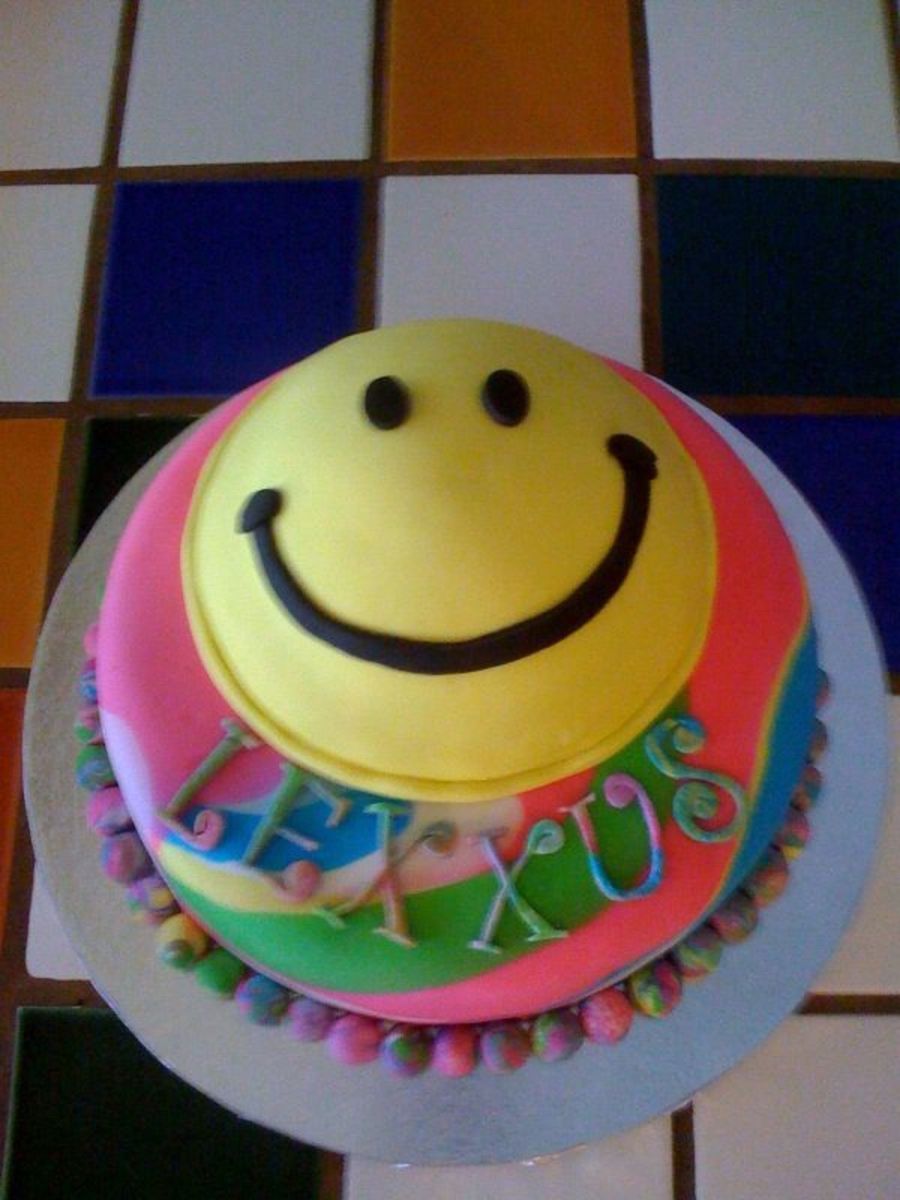 Smiley Face - CakeCentral.com