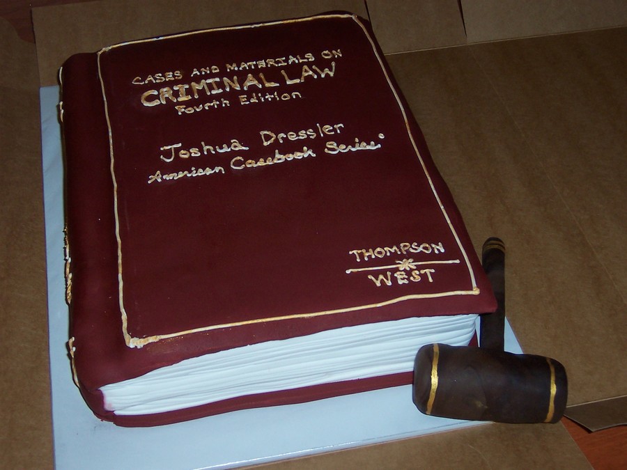 Law School Graduation Cake - CakeCentral.com