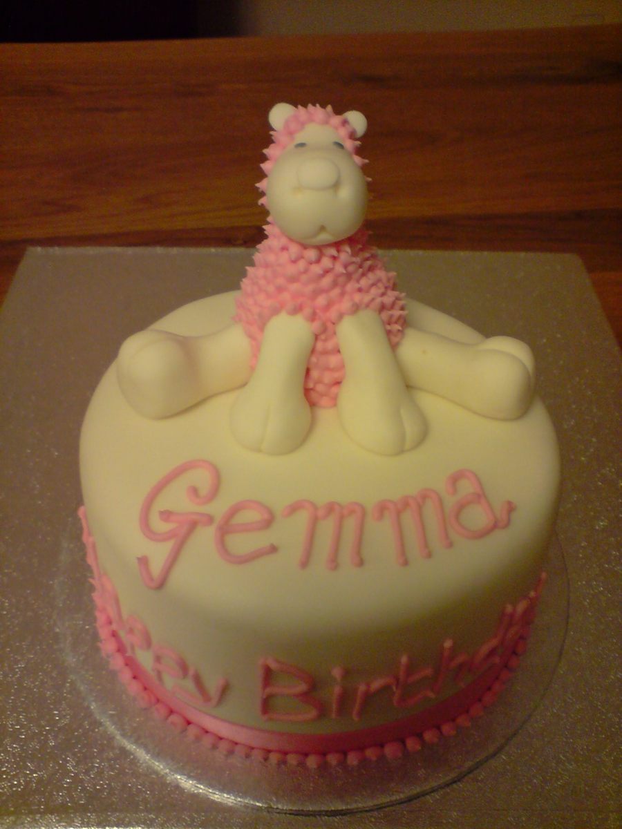 Birthday Sheep - CakeCentral.com