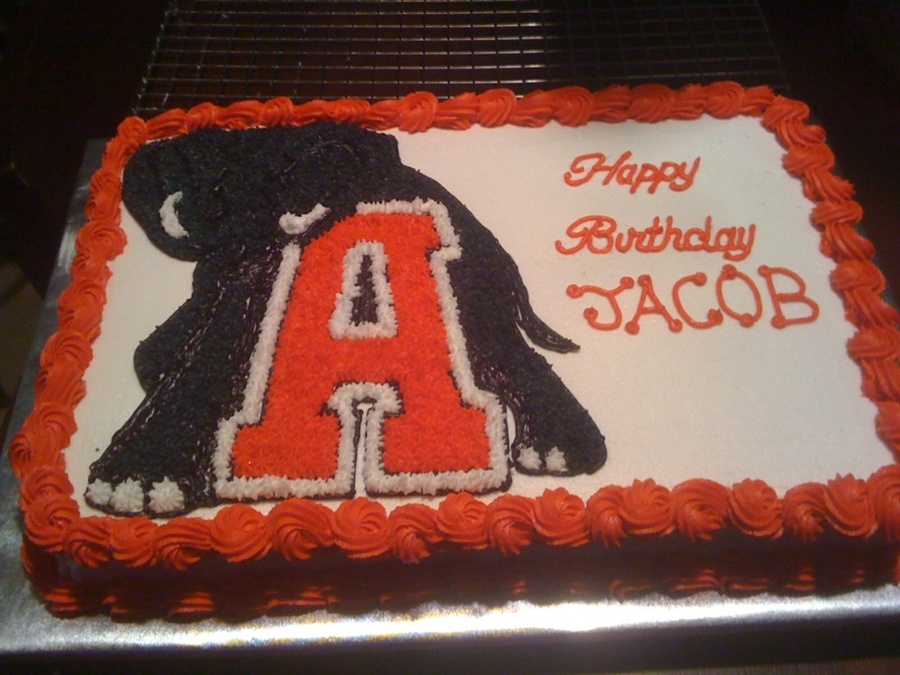 Roll Tide Birthday Cake - CakeCentral.com